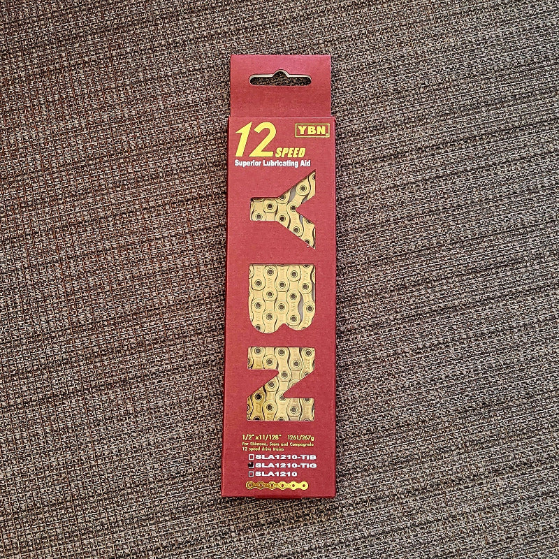 YBN 12S Titanium Chain SLA1210-TIG Gold