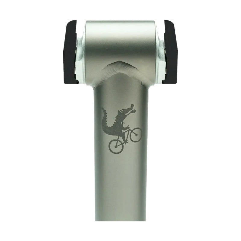 MOOTS Cinch Straight Seatpost (Jet Black Saddle Clamp, Anodized Green
