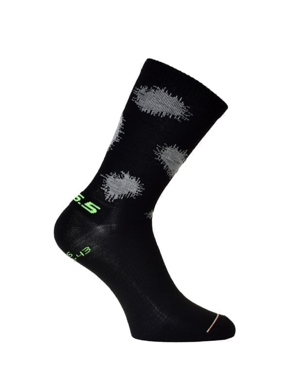 Q36.5 Socks Plus Snow Camo Black